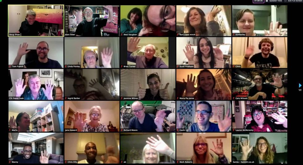 Arts Network Sutton Zoom Social - Arts Network Sutton