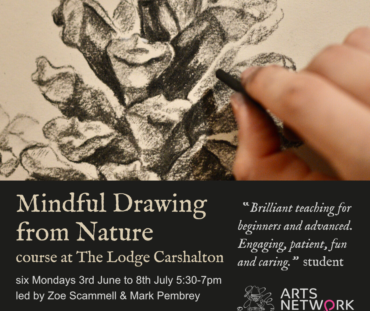 Mindful Drawing from Nature - Arts Network Sutton